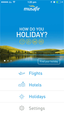 App - Musafir